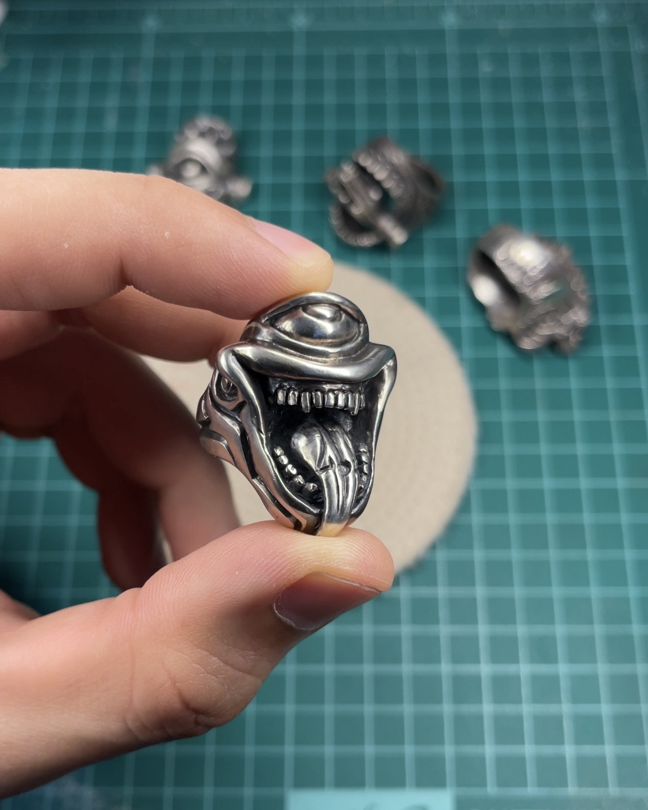 Handmade Silver Ring Anime Jujutsu Kaisen Sukuna Ring - Etsy