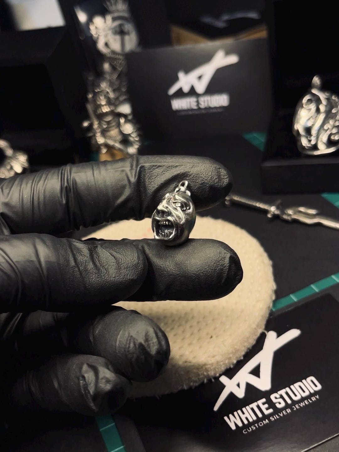 Berserk Behelit Pendant - Egg of the King in Sterling Silver - Etsy