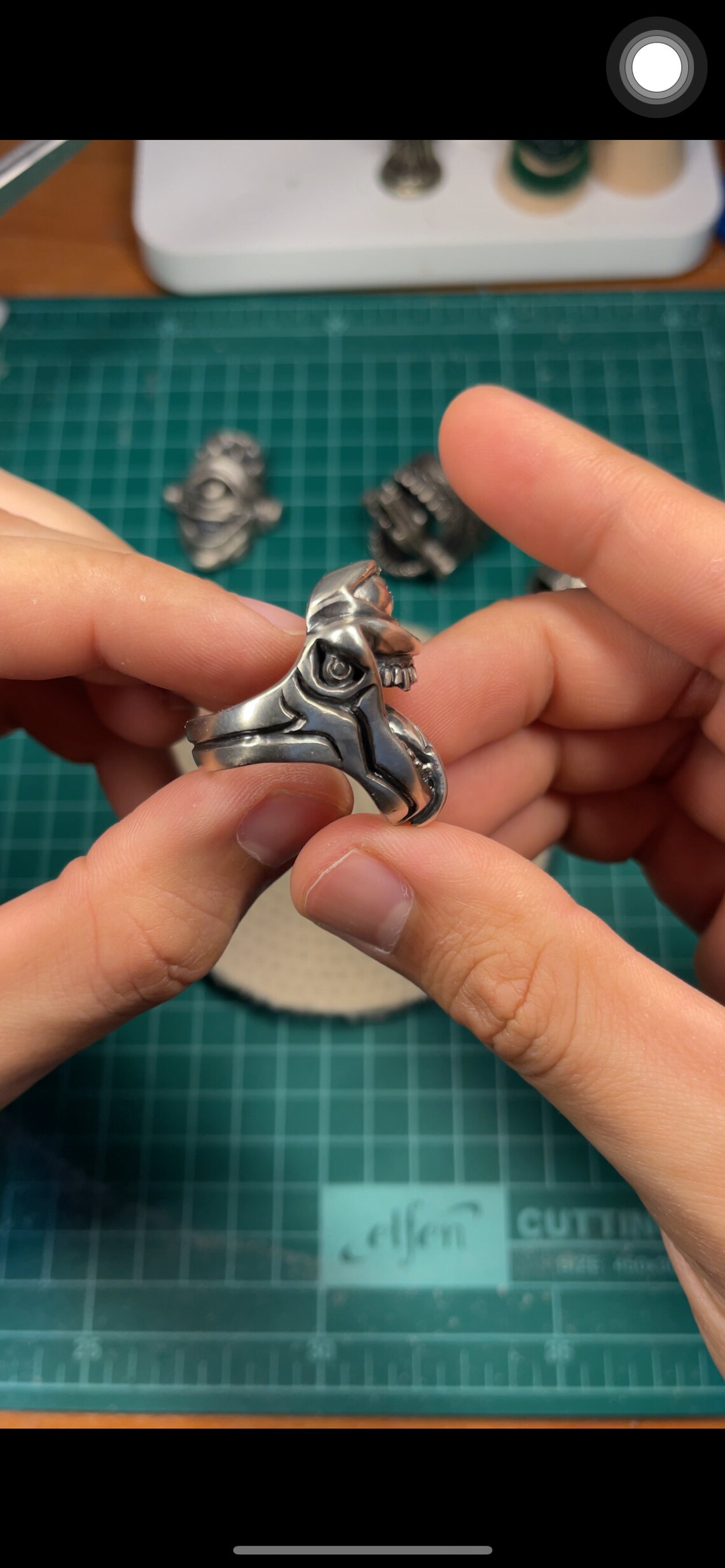 Handmade Silver Ring Anime Jujutsu Kaisen Sukuna Ring - Etsy