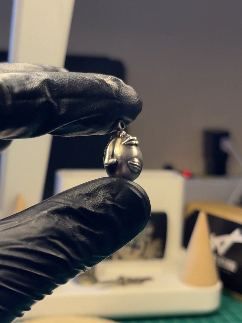 Behelit Egg of the King Berserk Behelit Pendant Handmade Silver Pendant ...