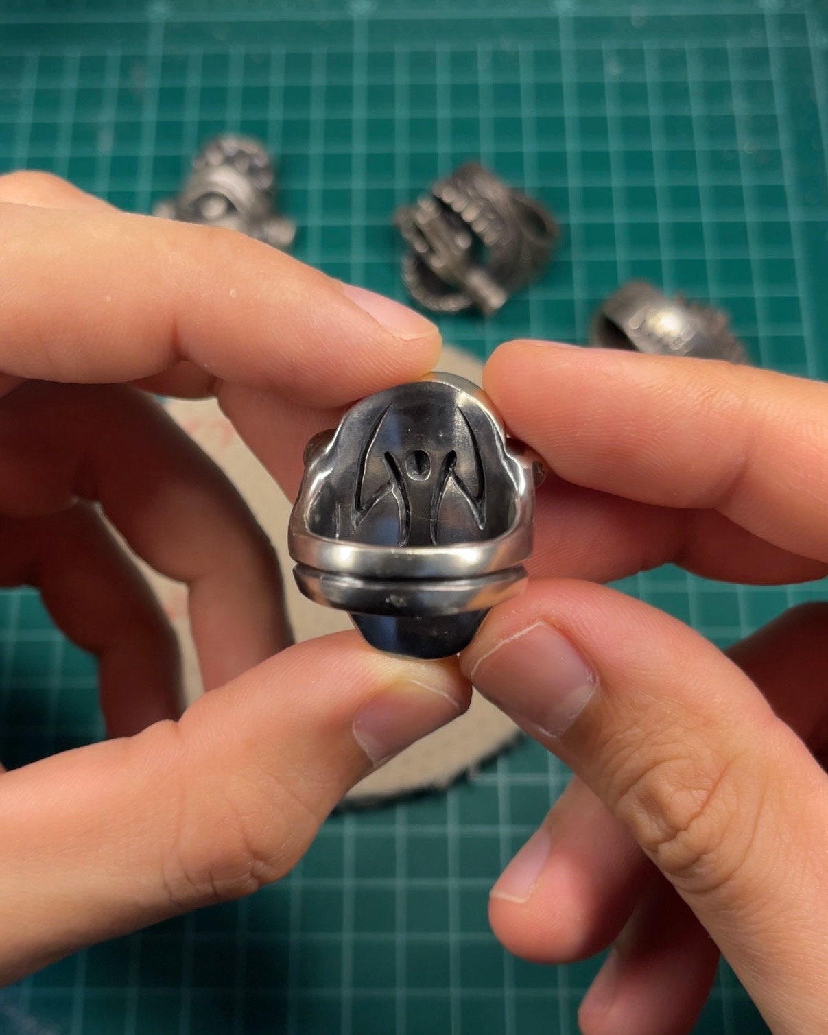 Handmade Silver Ring Anime Jujutsu Kaisen Sukuna Ring - Etsy