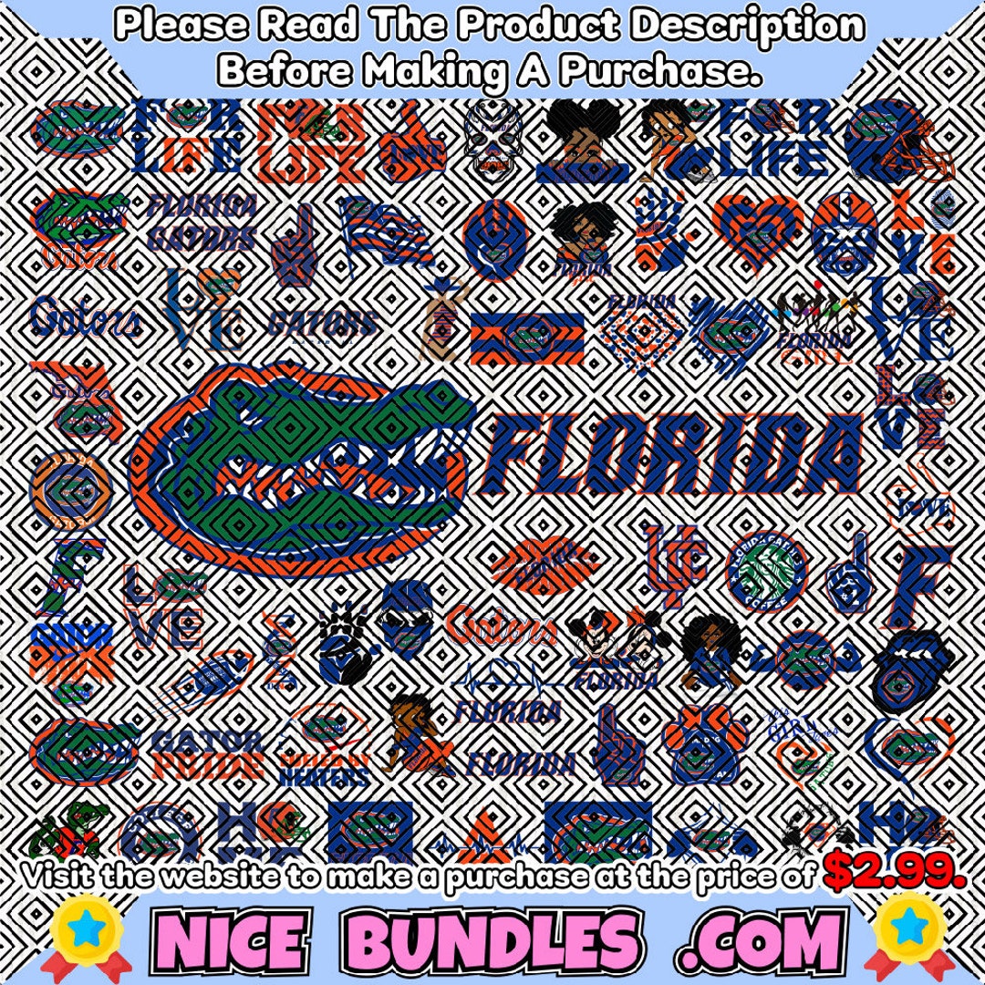 68 Files Florida-gators Team Bundle Svg, Florida-gators Svg, N-C-A-A ...