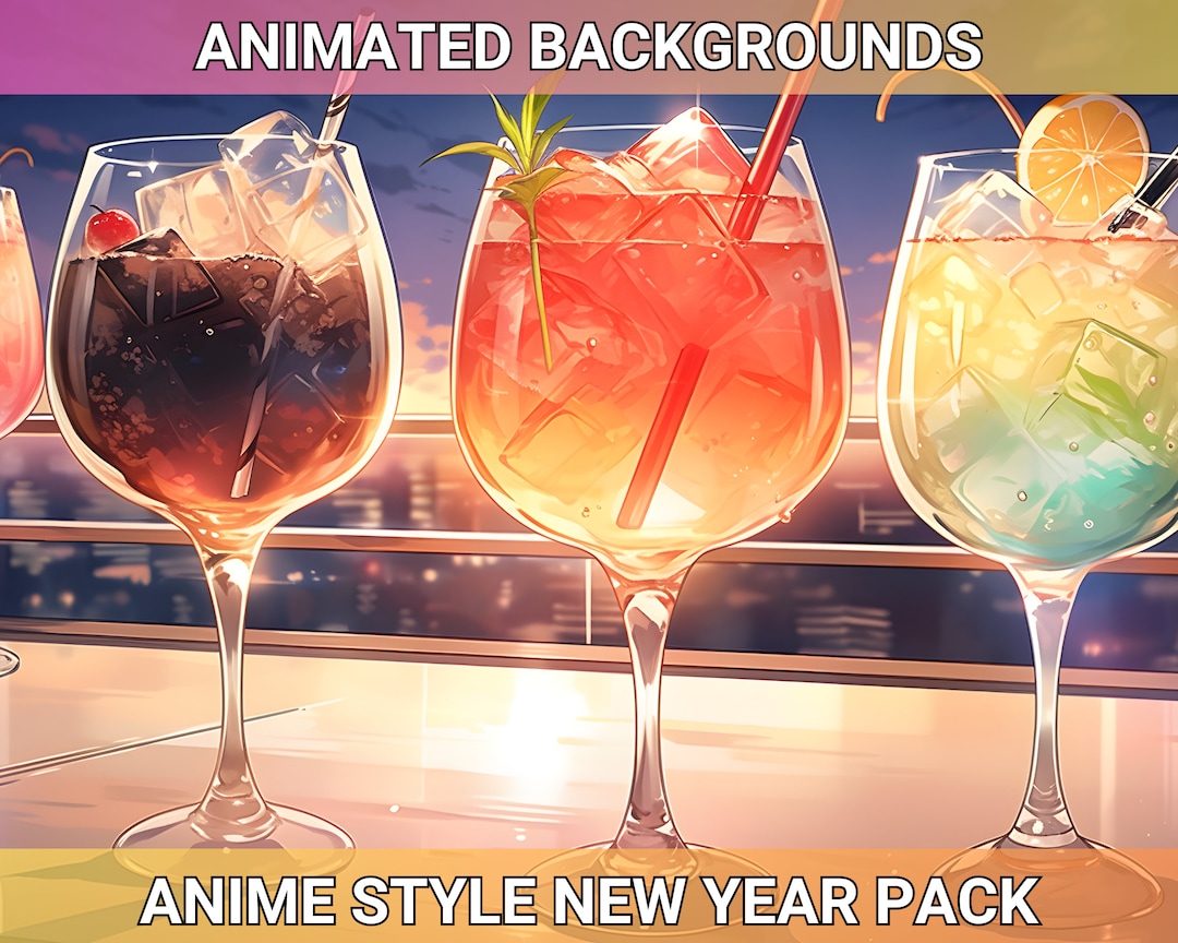 V-tuber Animated Backgrounds | Twitch Youtube Overlay, Virtual Streamer ...