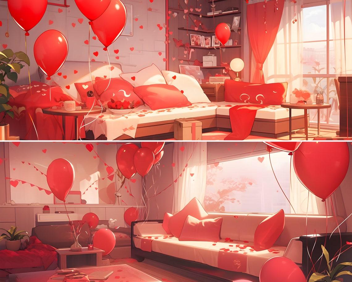 V-tuber Animated Backgrounds | Twitch Youtube Overlay, Virtual Streamer ...