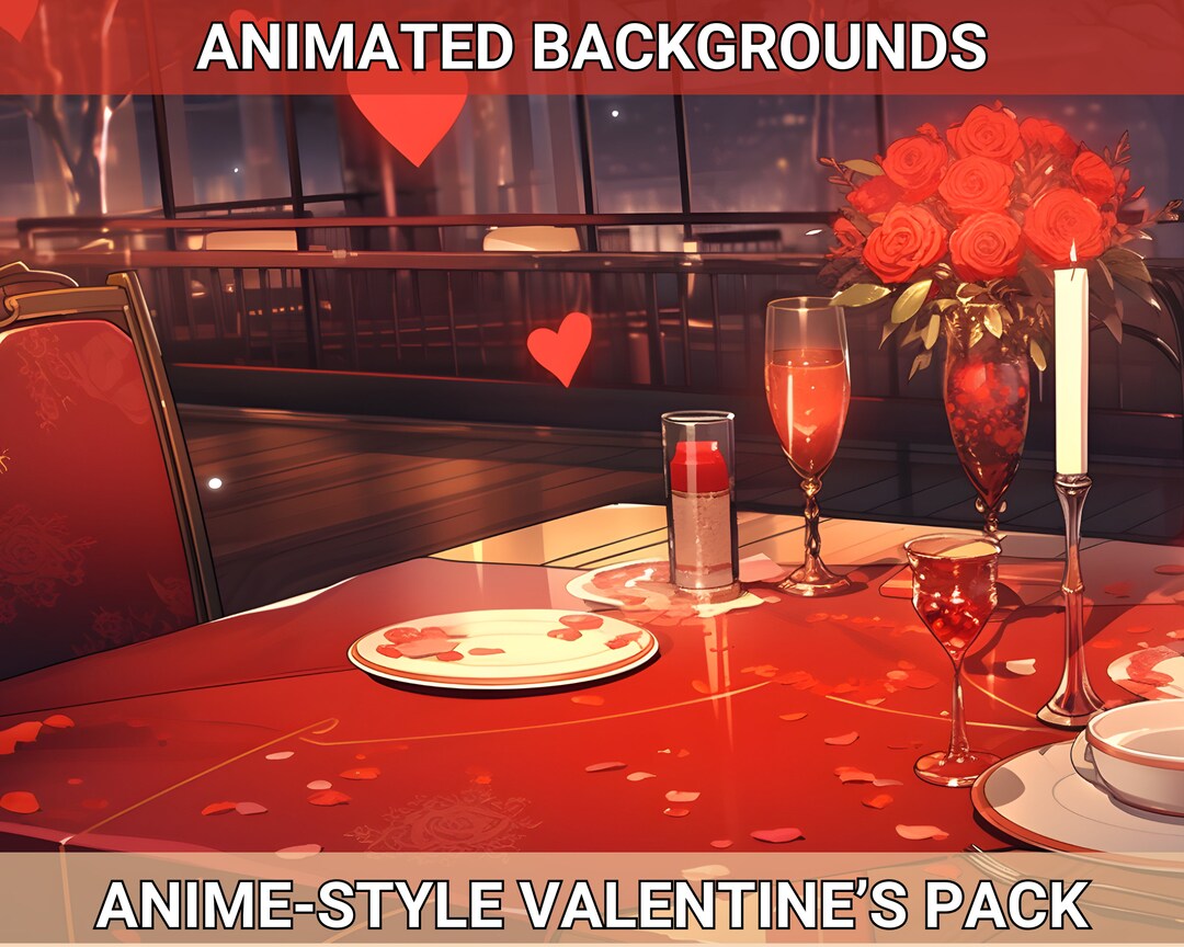 V-tuber Animated Backgrounds | Twitch Youtube Overlay, Virtual Streamer ...