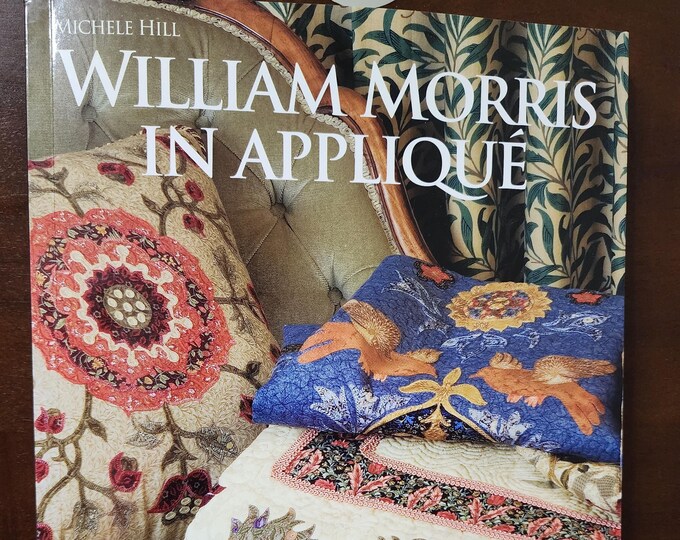 William Morris in Applique by Michele Hill - Etsy