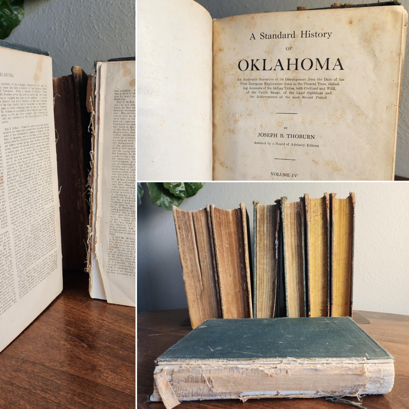 Antique Oklahoma Books Revised Laws of Oklahoma ©1910, A Standard ...