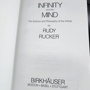 Infinity and the Mind the Science and Philosophy of the Infinite by ...