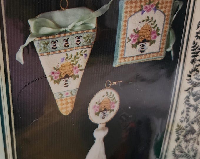 Stump Work Embroidery Kit - Pansy Scissor Fob by Lorri Birmingham ...