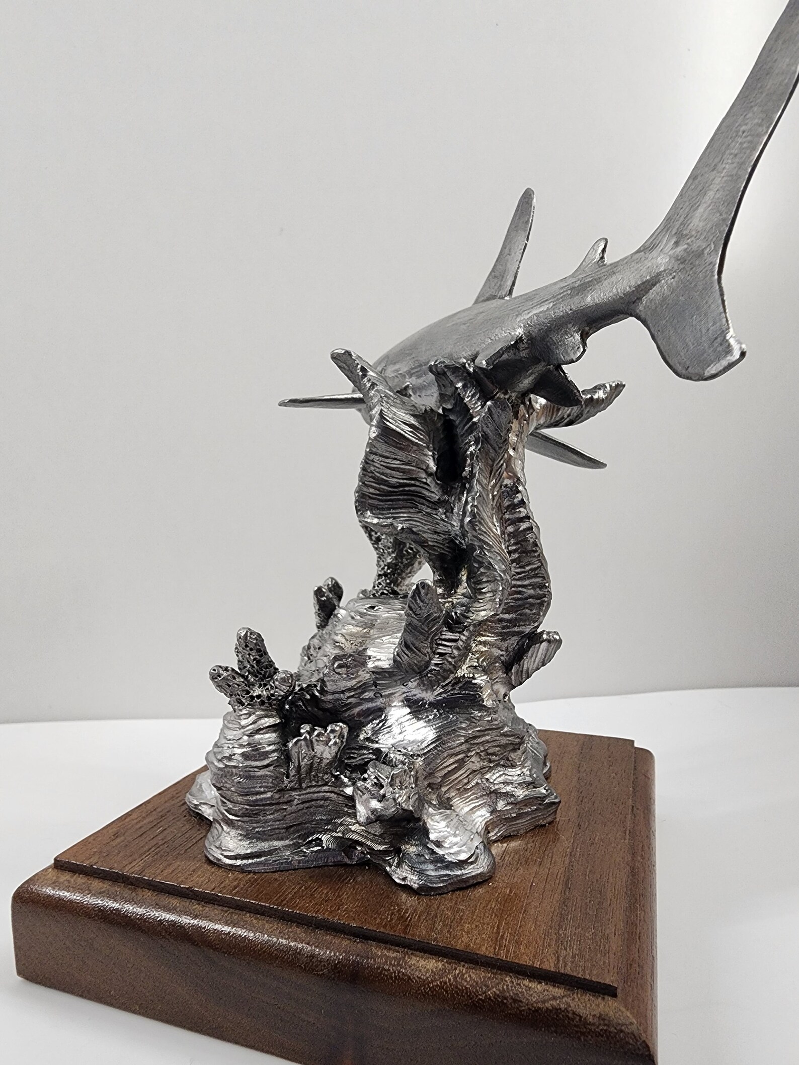 Michael Ricker Pewter Statue Limited Edition 2/500 Seal Life #4 White ...