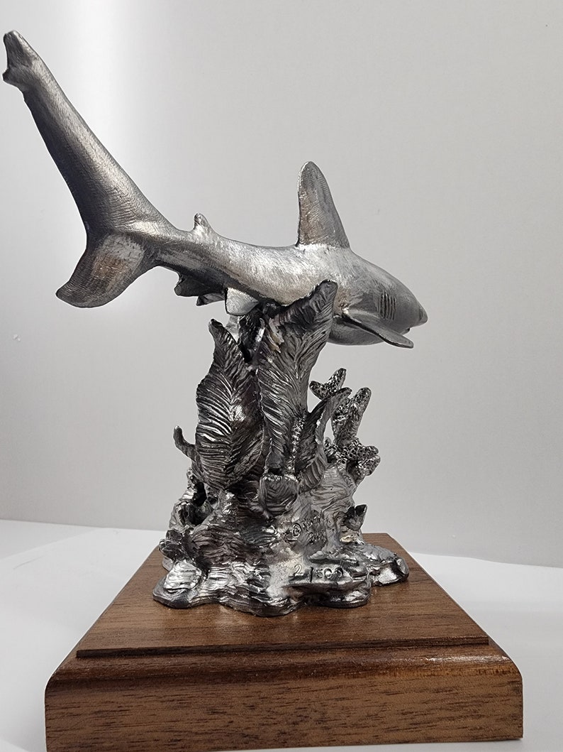 Michael Ricker Pewter Statue Limited Edition 2/500 Seal Life #4 White ...