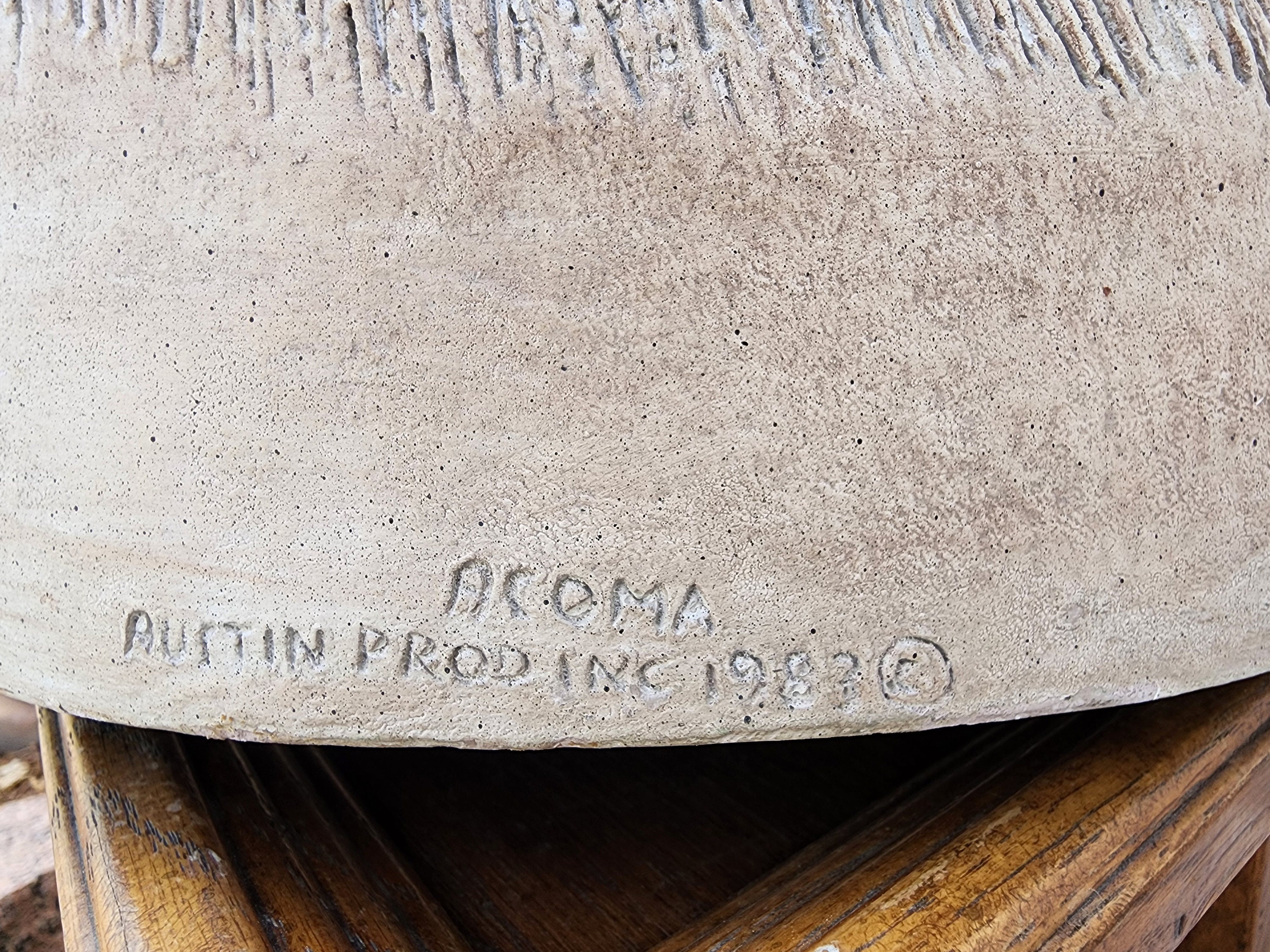 1983 Acoma Pueblo Pottery La Madre Indian Sculpture Pierce Austin ...