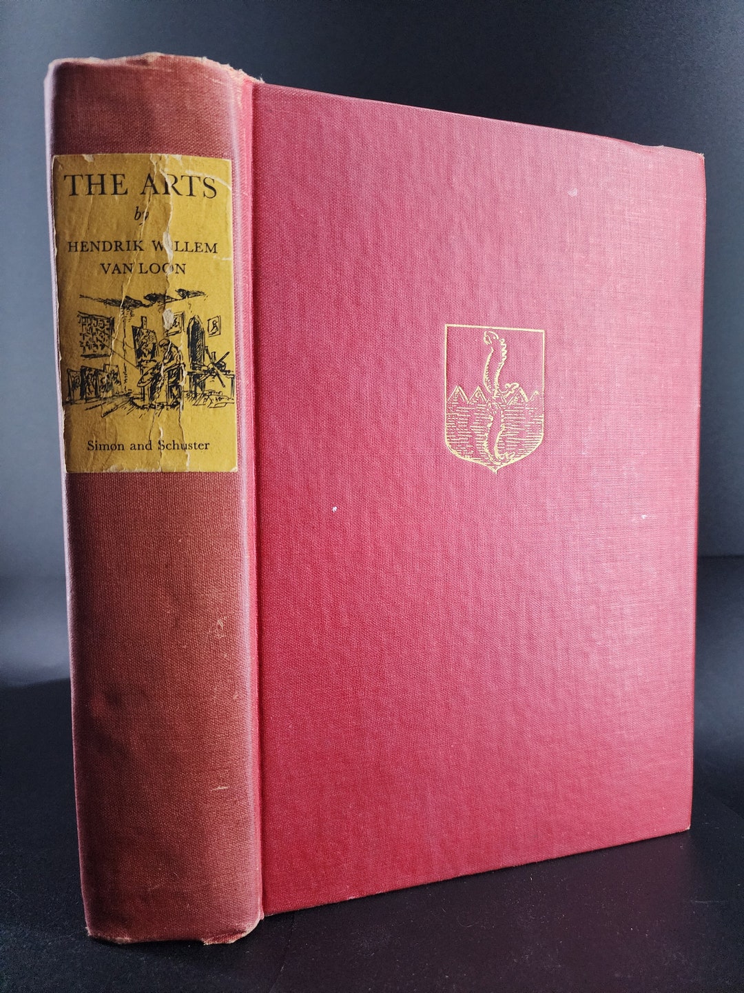 THE ARTS by Hendrik Willem Van Loon | 1944 First Edition Eighth ...
