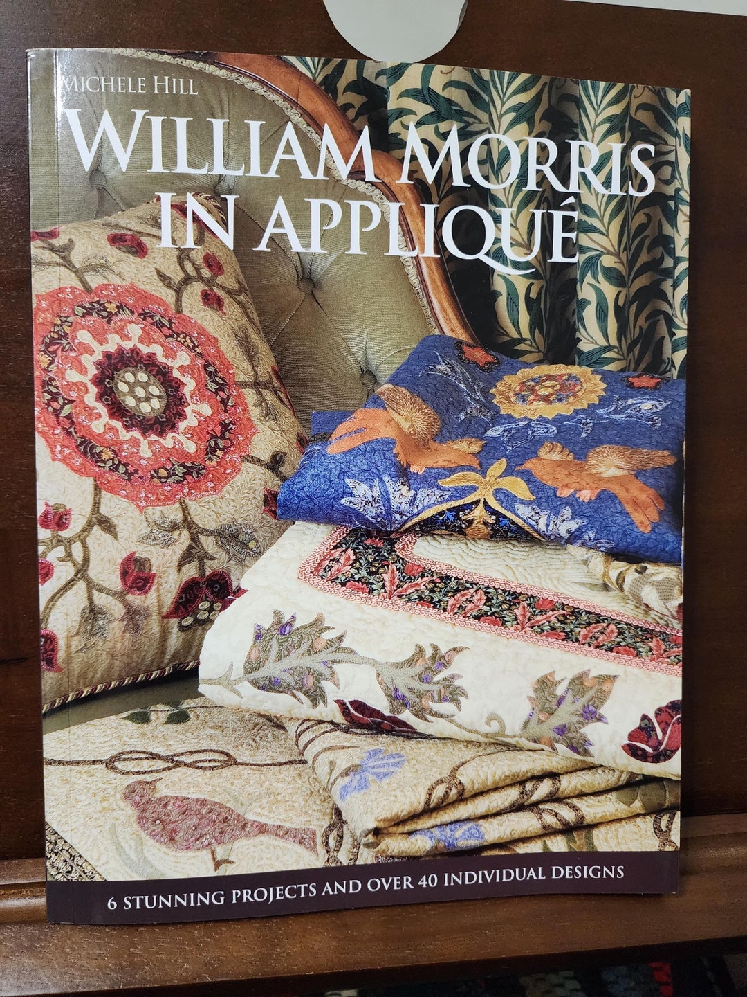 William Morris in Applique by Michele Hill - Etsy
