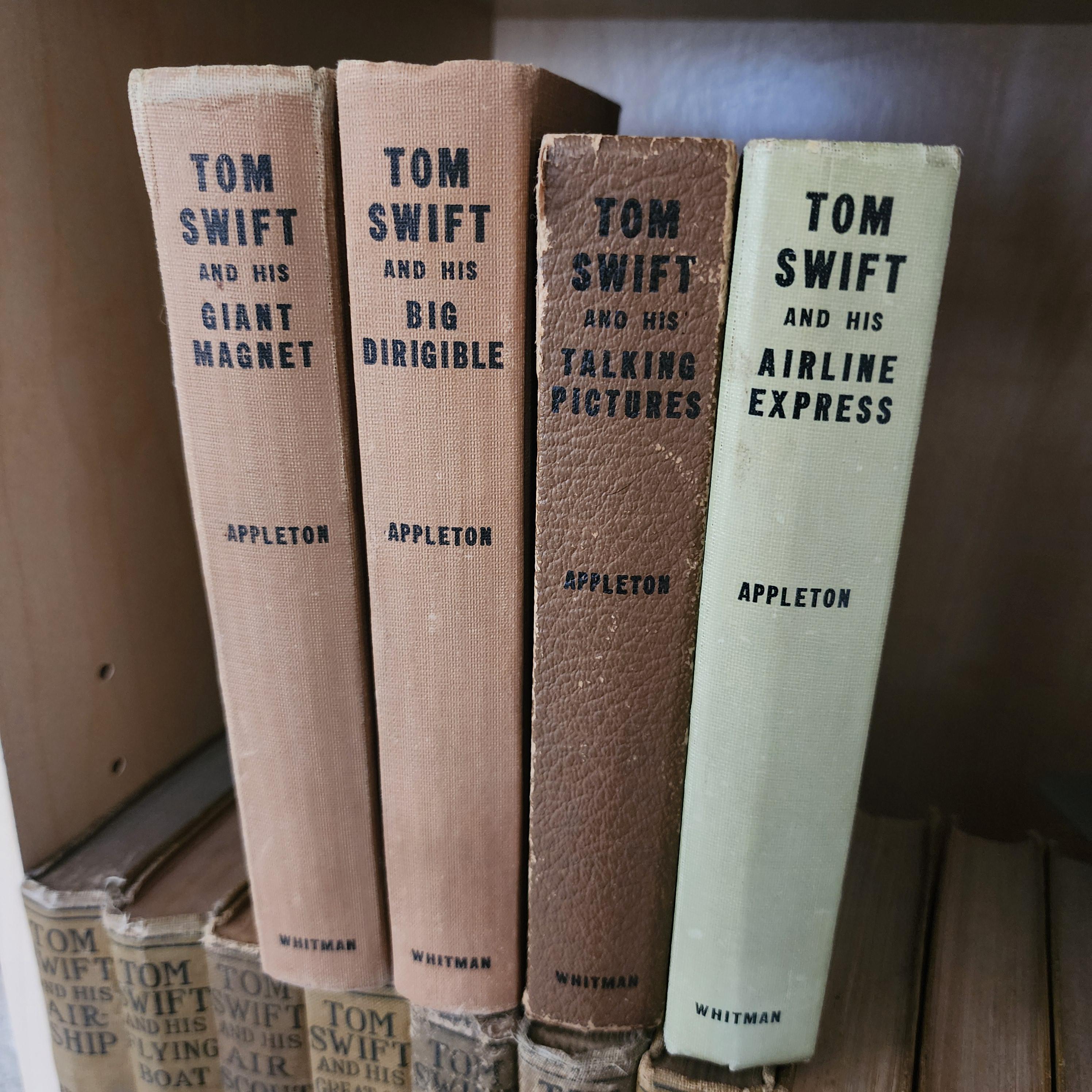 Tom Swift Series Books by Victor Appleton, Sold Individually, Antique ...