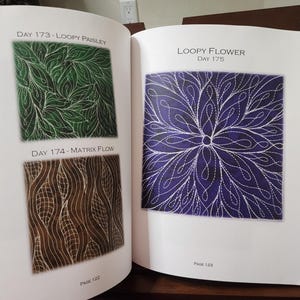 365 Free Motion Quilting Designs by Leah Day - Etsy