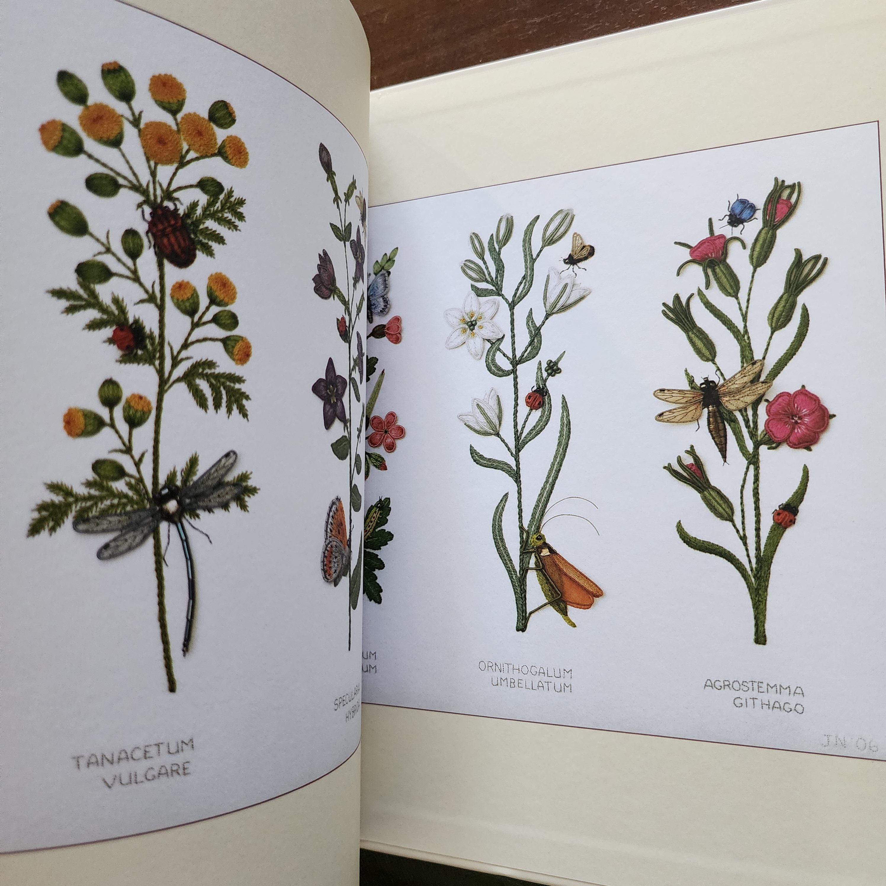 Stumpwork Medieval Flora by Jane Nicholas, Embroidery Book in the ...