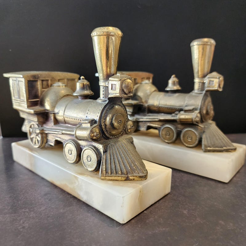 Train Bookends - Etsy