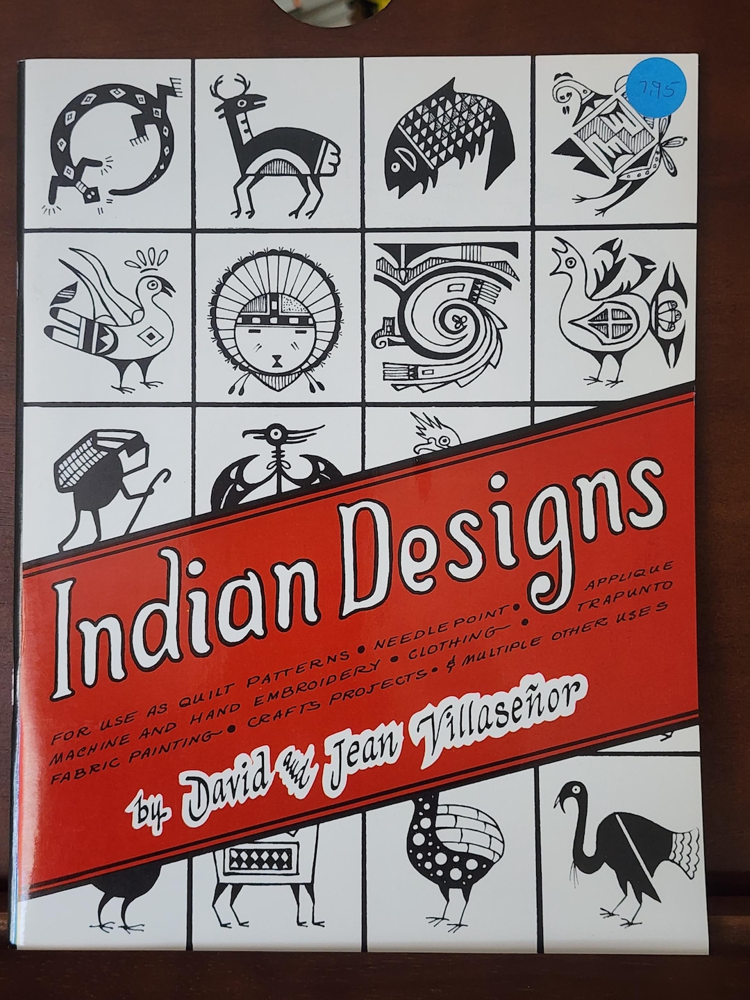 Indian Designs: for Use as Quilt Patterns, Needlepoint, Applique ...