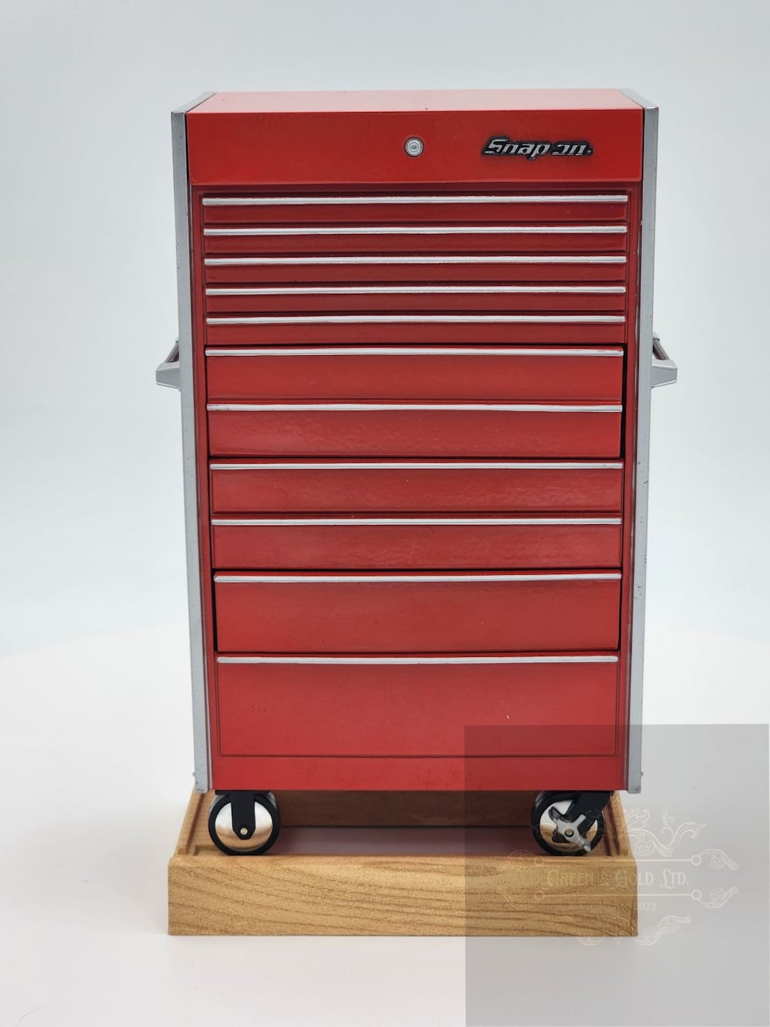 Snap-on Piggy Bank Miniature Tool Box Red - Etsy