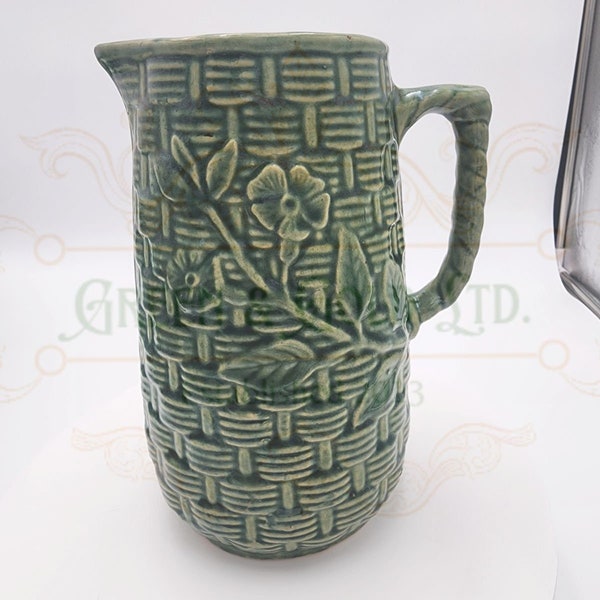 Green Mccoy Pitcher Pottery - Etsy