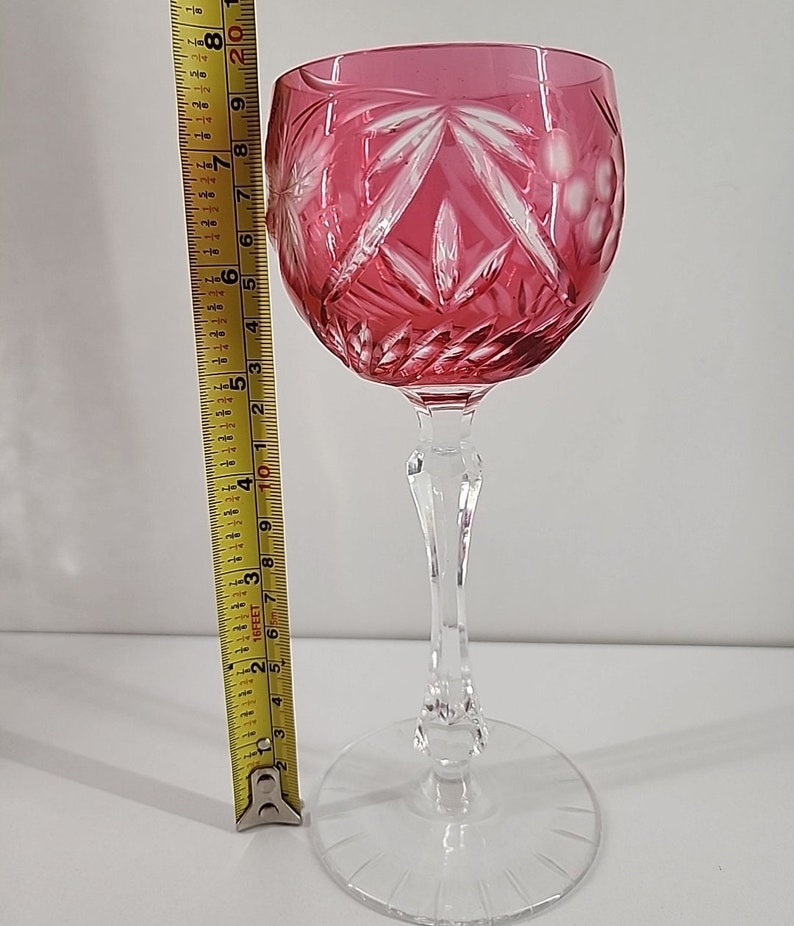 Nachtmann Traube Crystal Wine Glasses Fine Bavarian Crystal Feom West ...