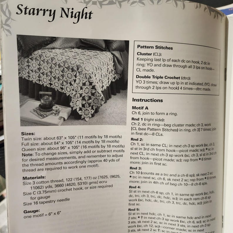 Crochet Bedspreads in Half the Time ©2000 American School of Needlework ...