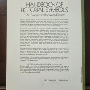 Handbook of Pictorial Symbols 3,250 Examples From International Sources ...