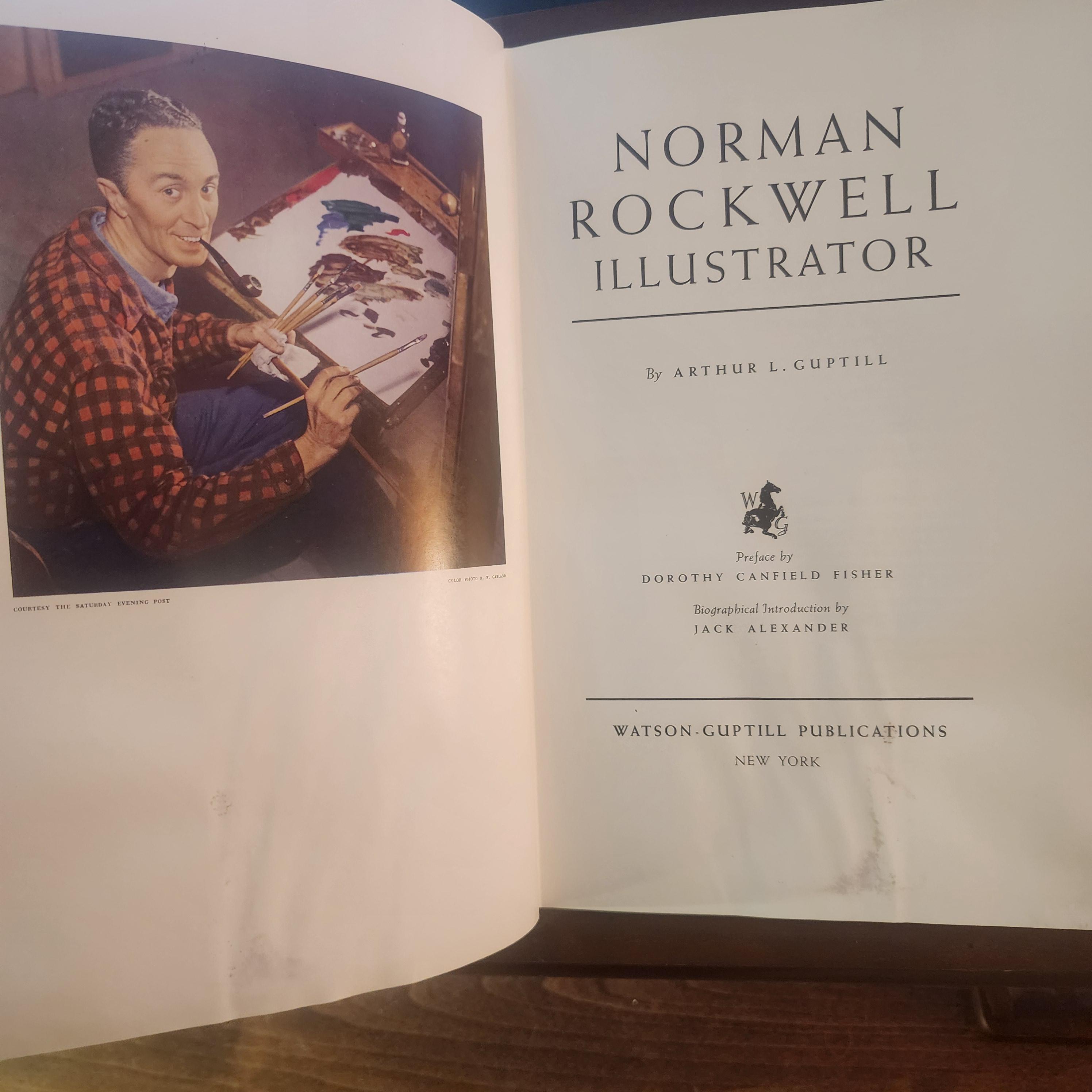 Coffee Table Book: Norman Rockwell Illustrator by Arthur L Guptill ...