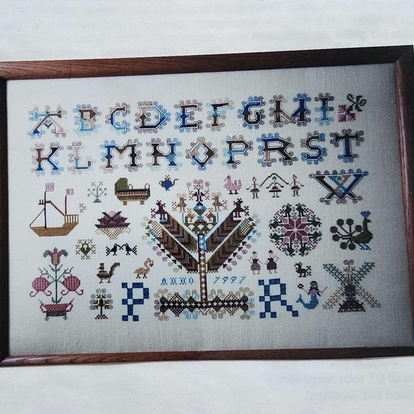 Historical Dutch Sampler Cross Stitch Embroidery Pattern by Pat ...