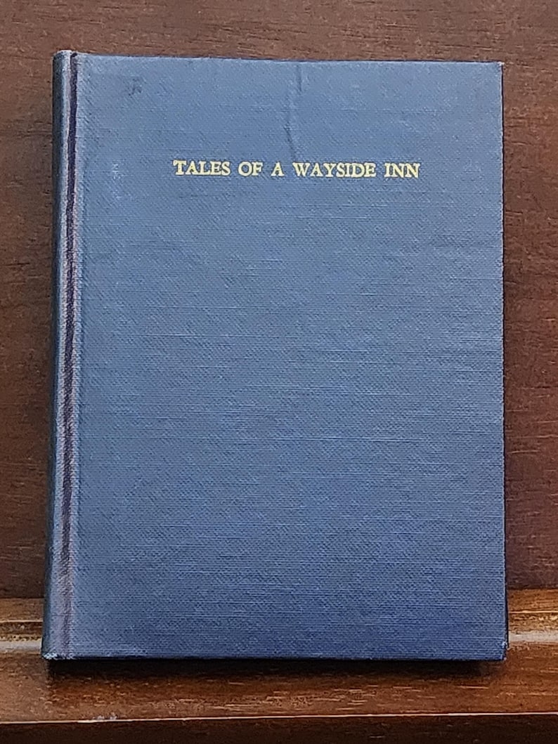 Tales of a Wayside Inn by Henry Wadsworth Longfellow ©1958 - Etsy