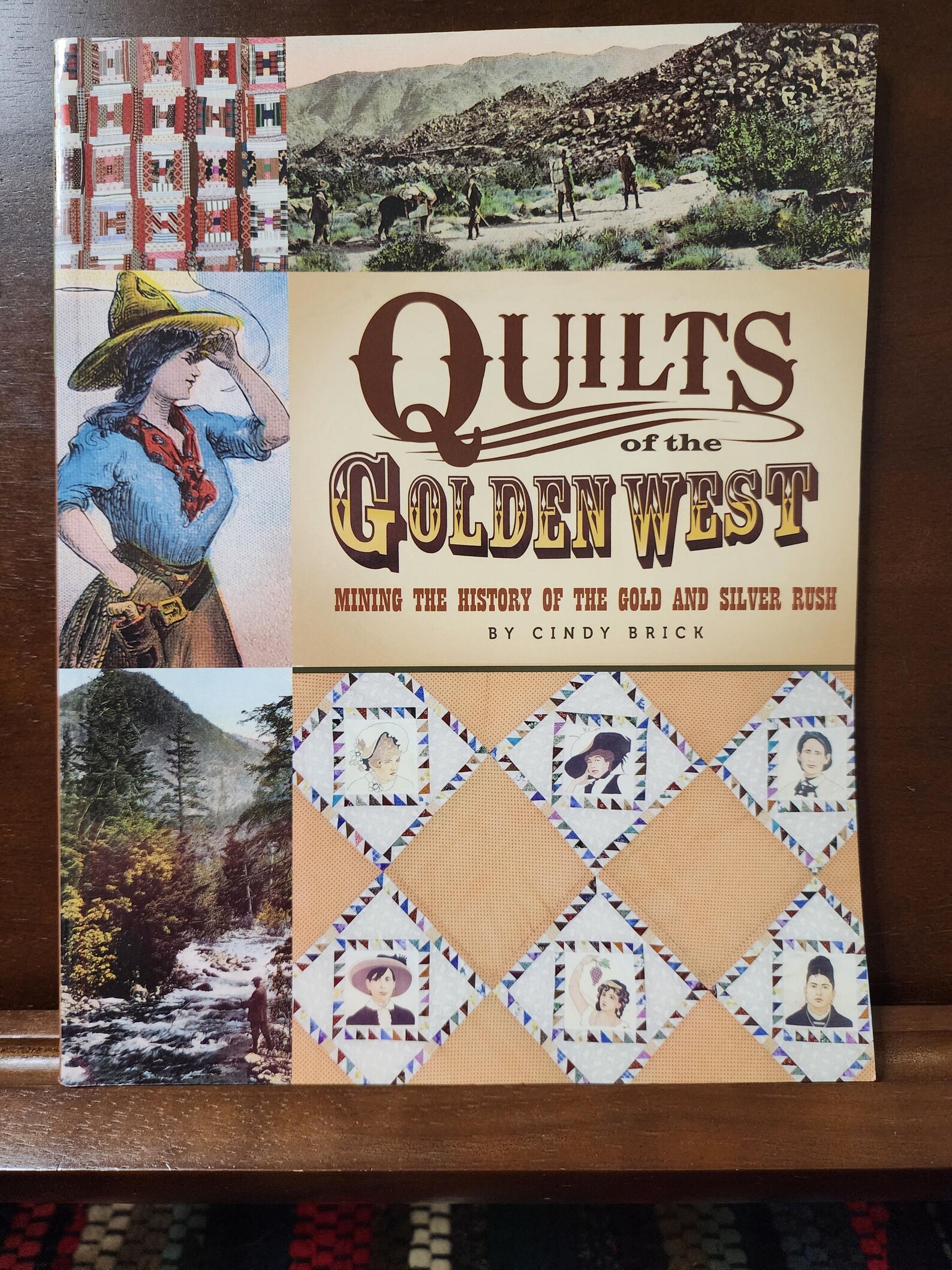 Vintage Quilting Book: Golden West History, Signed by Cindy Brick - Etsy