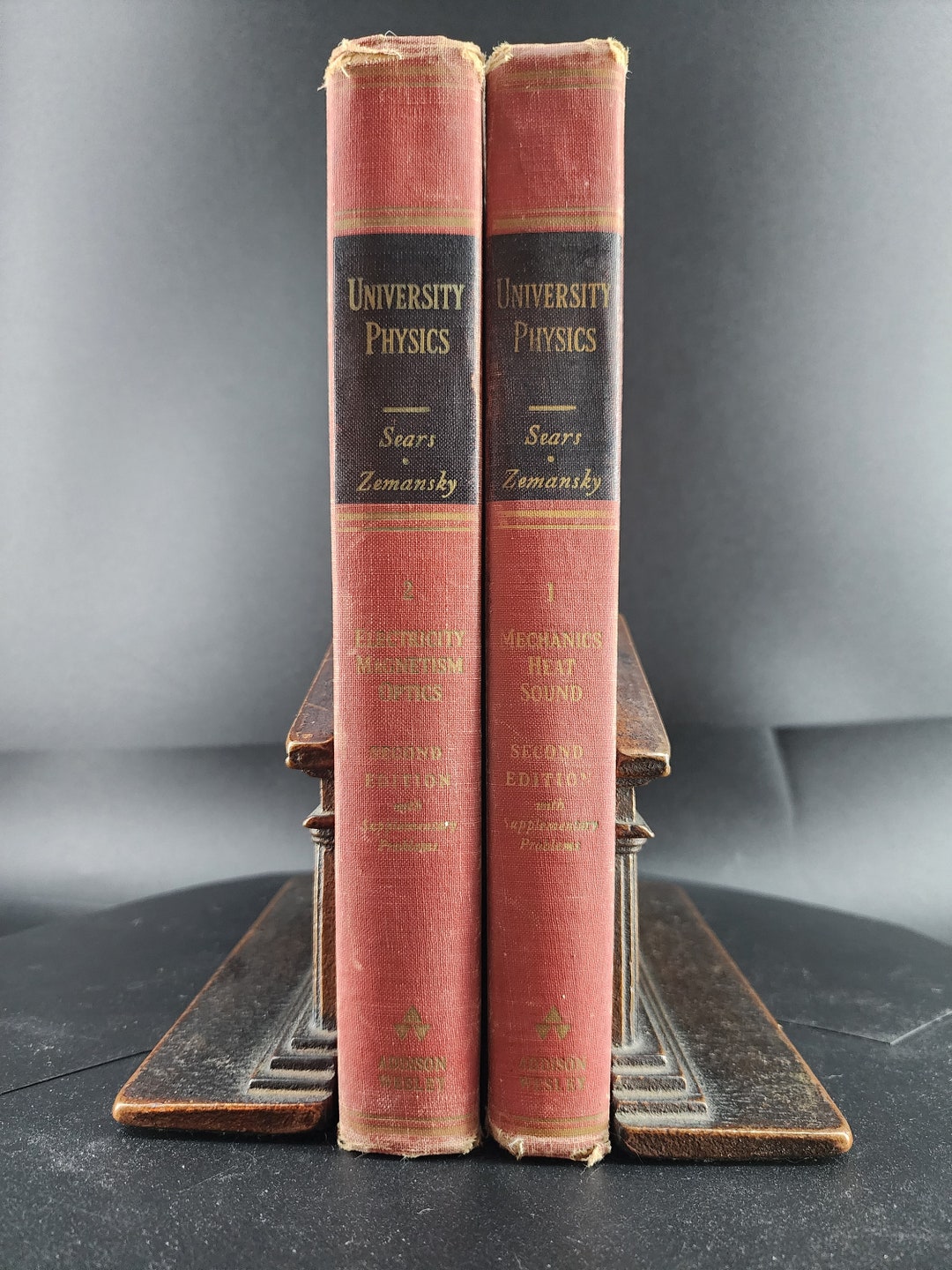 University Physics by Sears & Zemansky | Book 1 Mechanics Heat Sound ...