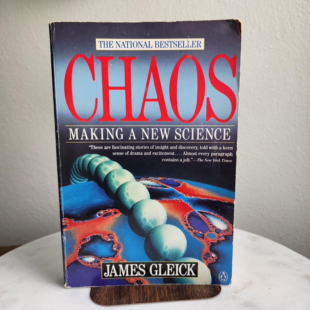 Chaos Making A New Science by James Gleick ©1987 - Etsy