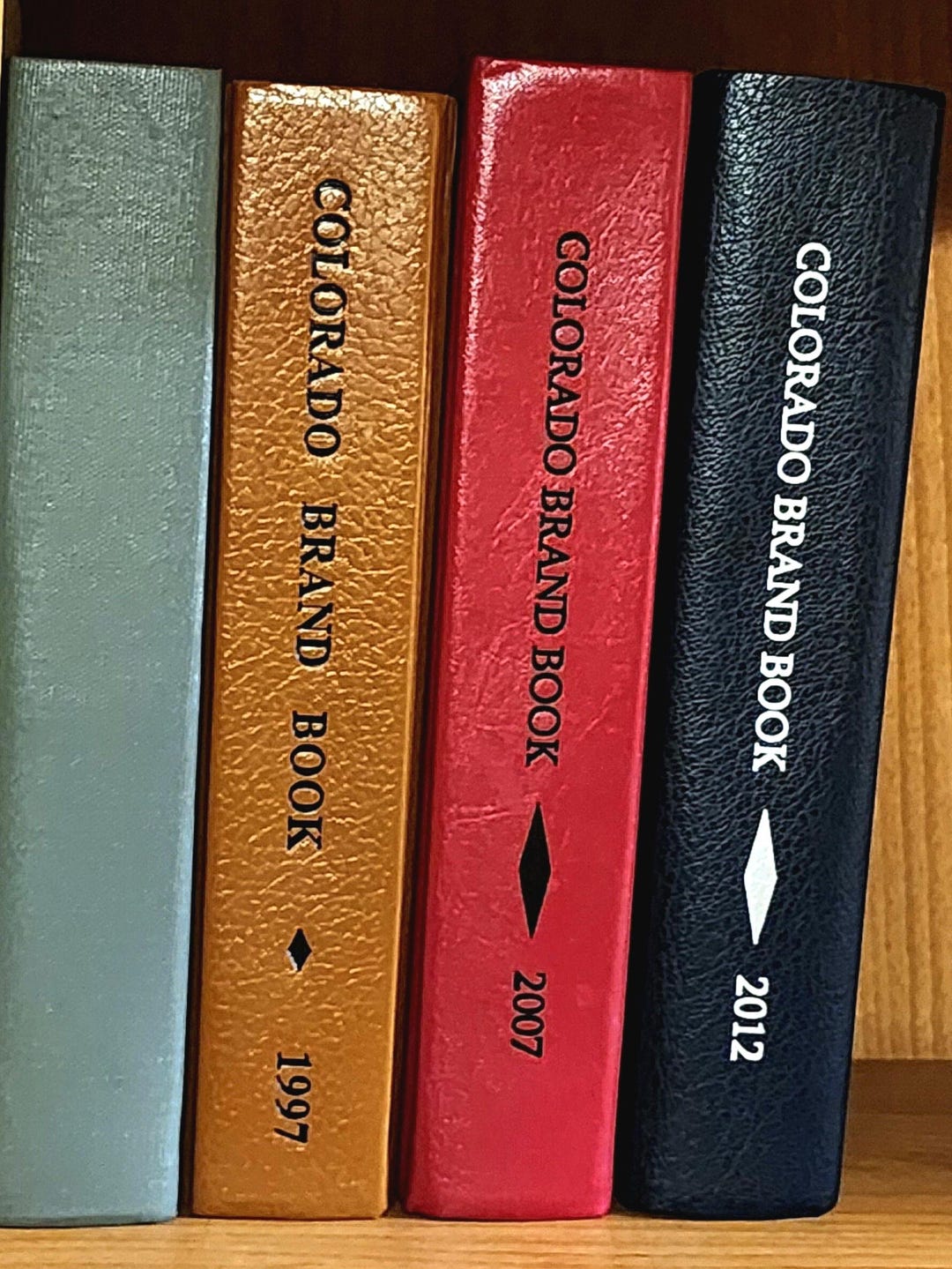 Colorado Brand Book | Collector Books | 1988, 1997, 2007, 2012 Books ...