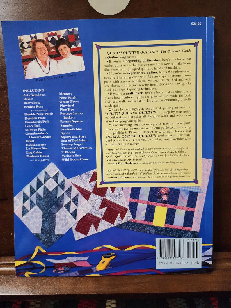 Vintage Quilting Guide by Diana Mcclun & Laura Nownes - Etsy