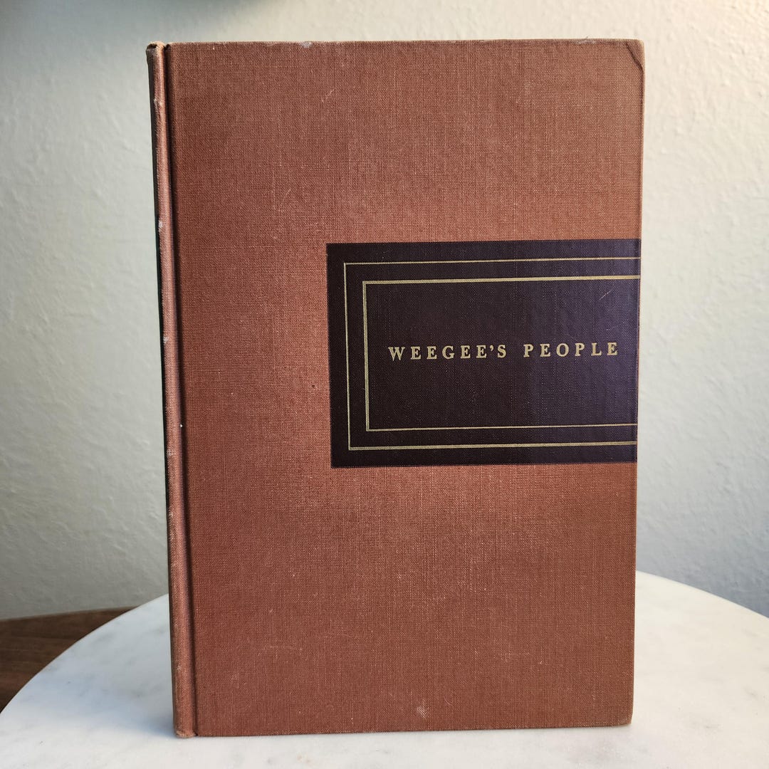 Weegee's People Hardcover Book ©1946 - Etsy