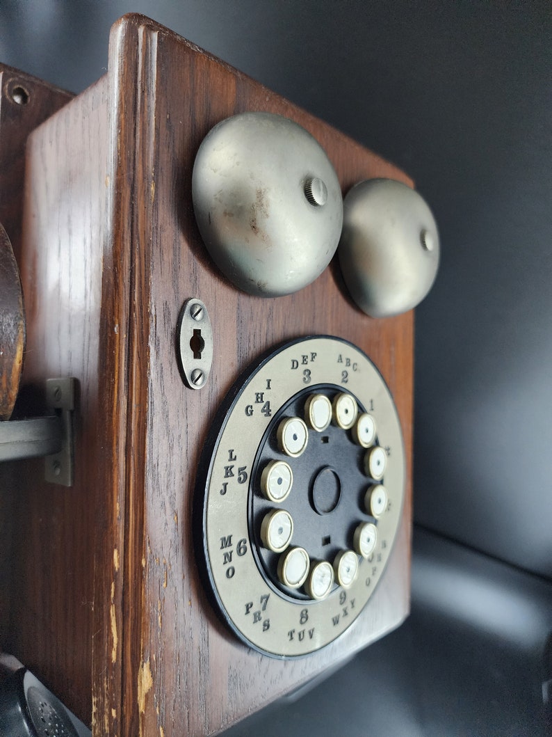 Vintage 1980s Western Electric Reproduction Antique Telephone | Wall ...