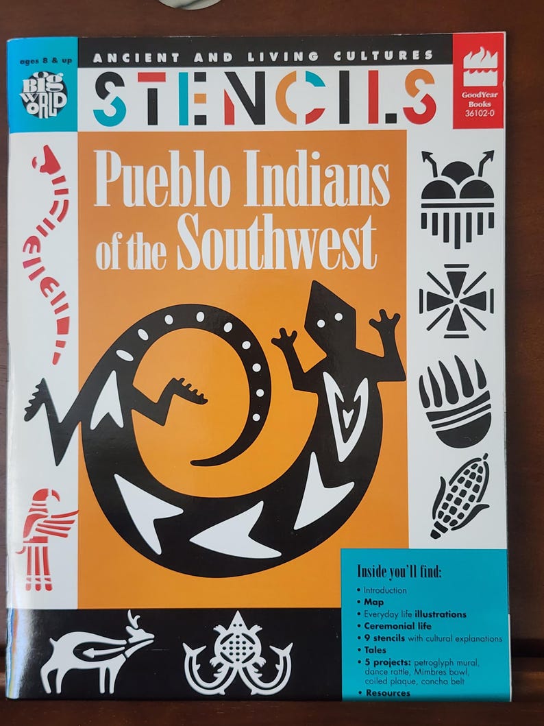 Stencils: Pueblo Indians of the Southwest (ancient and Living Cultures ...