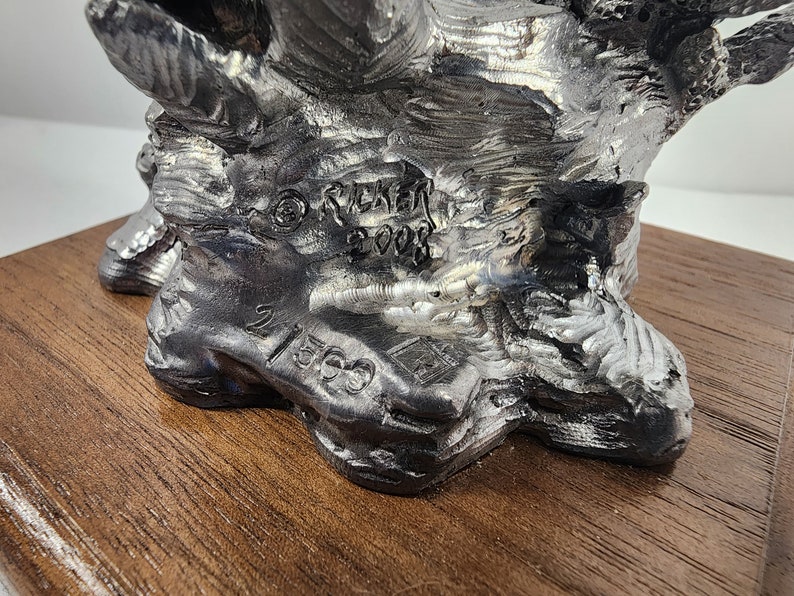 Michael Ricker Pewter Statue Limited Edition 2/500 Seal Life #4 White ...