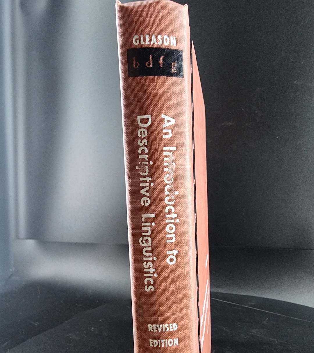 An Introduction to Descriptive Linguistics by Henry Allan Gleason (H. A ...