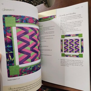 Paper-pieced Mini Quilts Book - Etsy