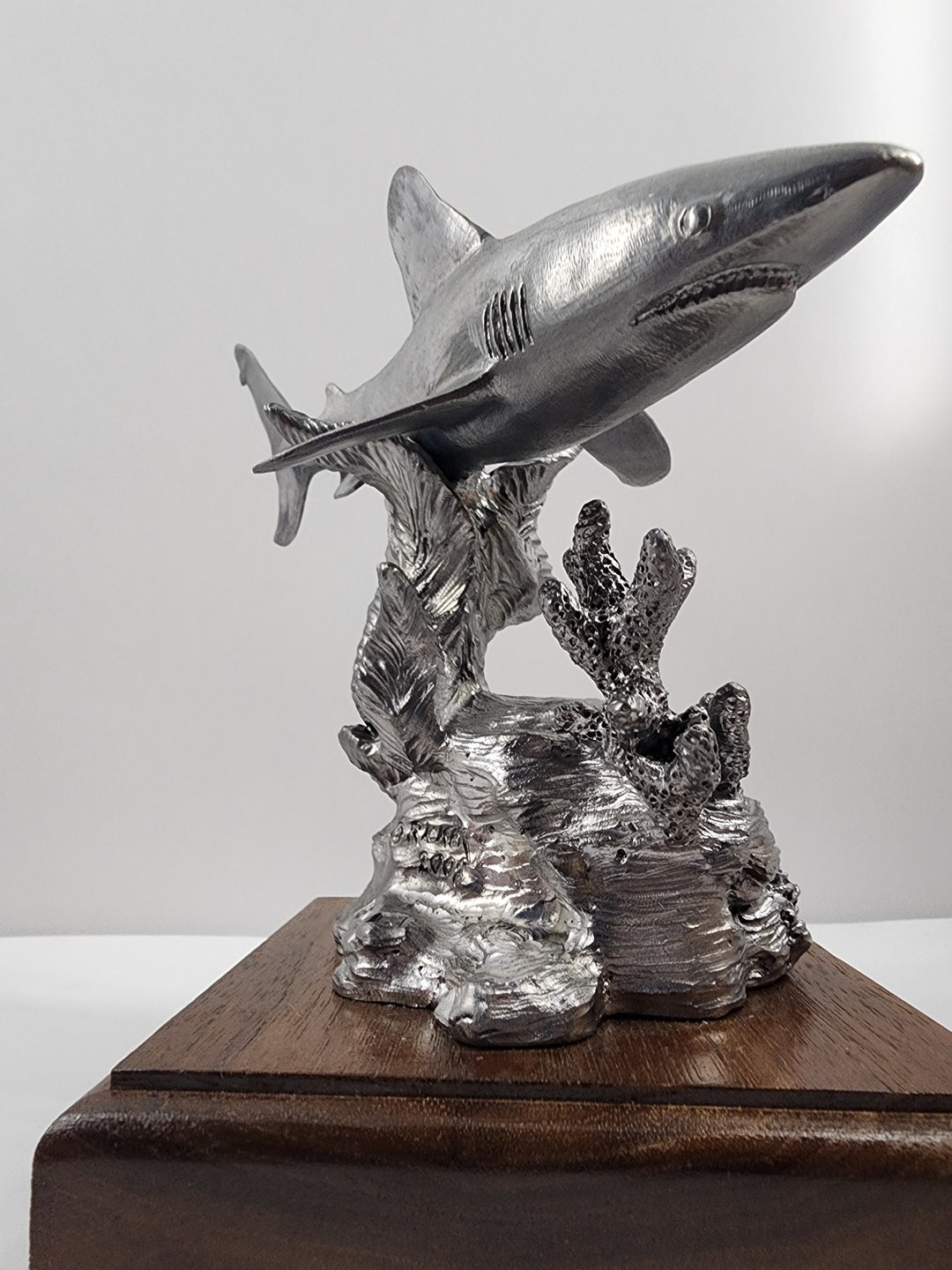 Michael Ricker Pewter Statue Limited Edition 2/500 Seal Life #4 White ...