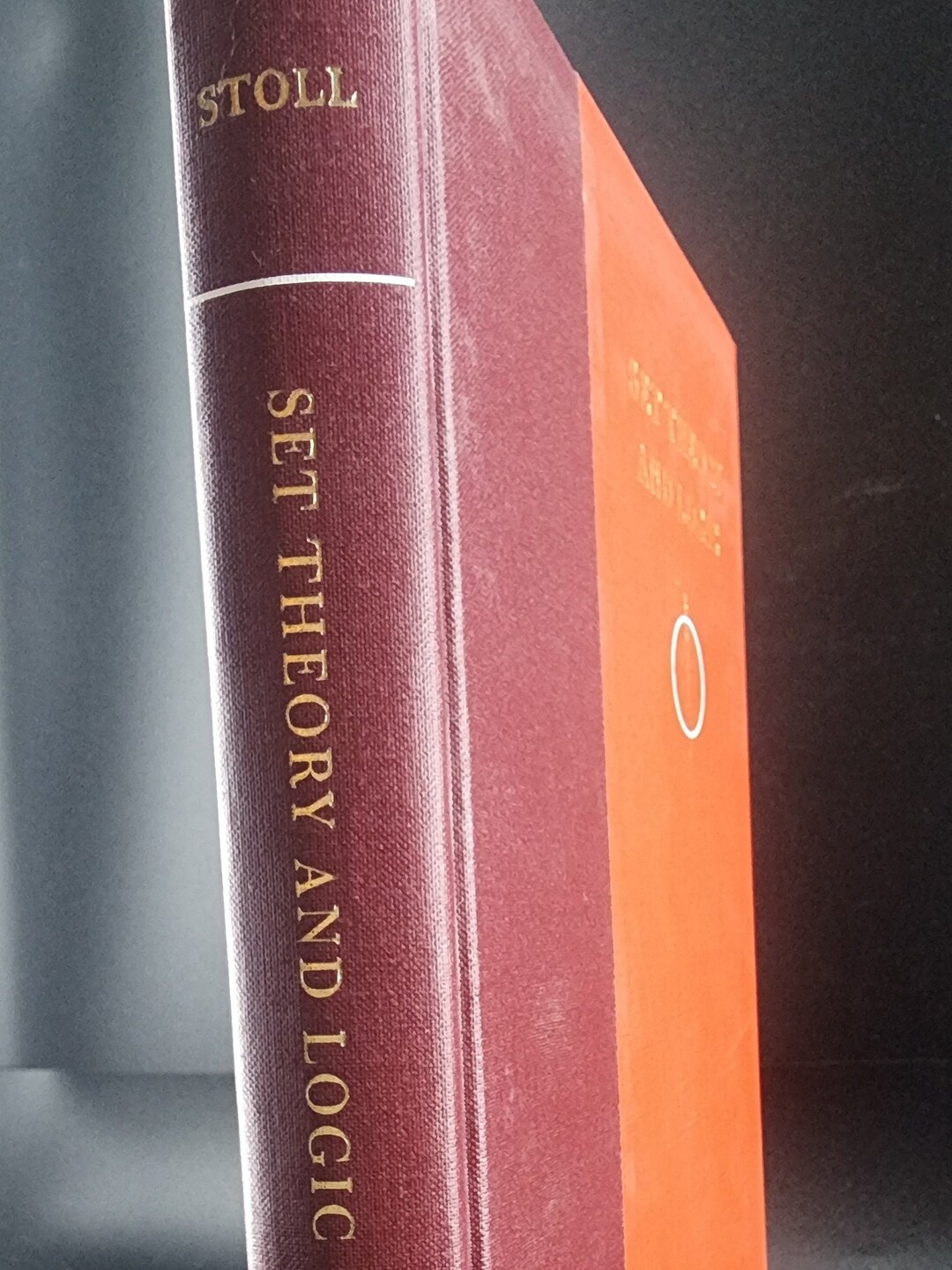 Set Theory and Logic •by Robert R Stoll • 1963 Printing ...