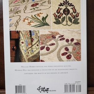 William Morris in Applique by Michele Hill - Etsy