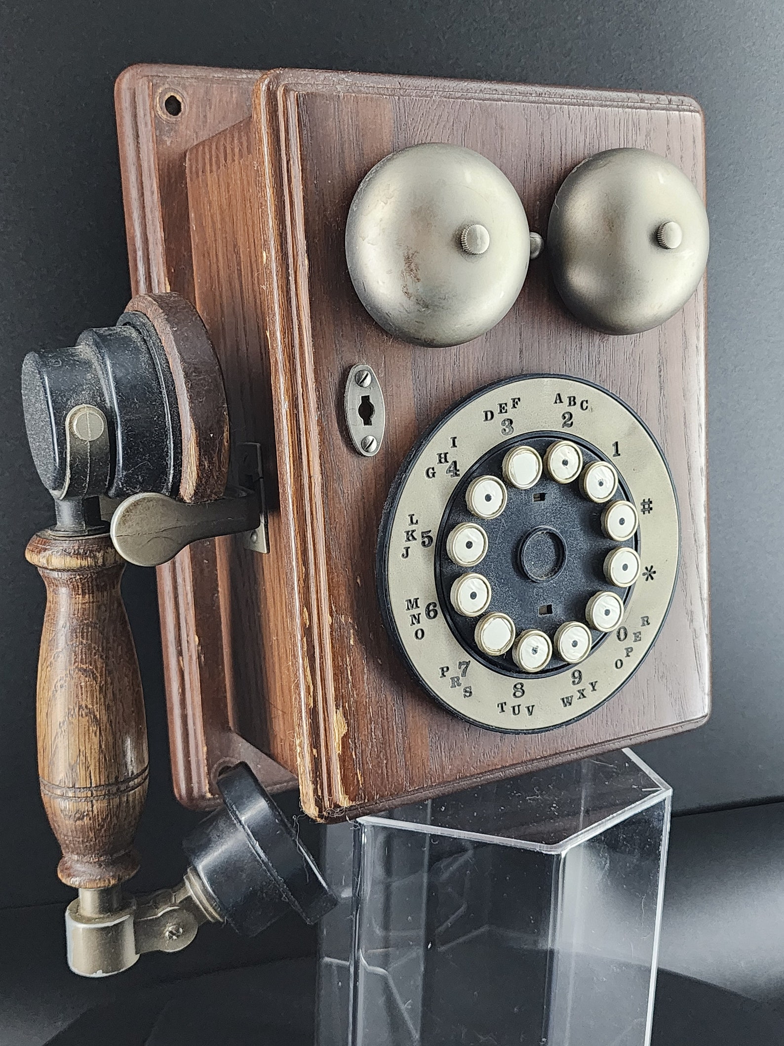 Vintage 1980s Western Electric Reproduction Antique Telephone | Wall ...