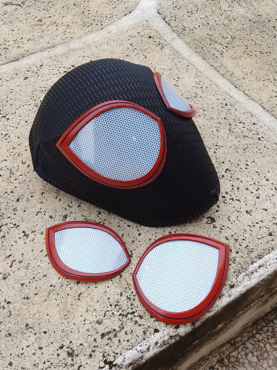 Miles Morales Replica Mask Spiderman Across the Spiderverse - Etsy