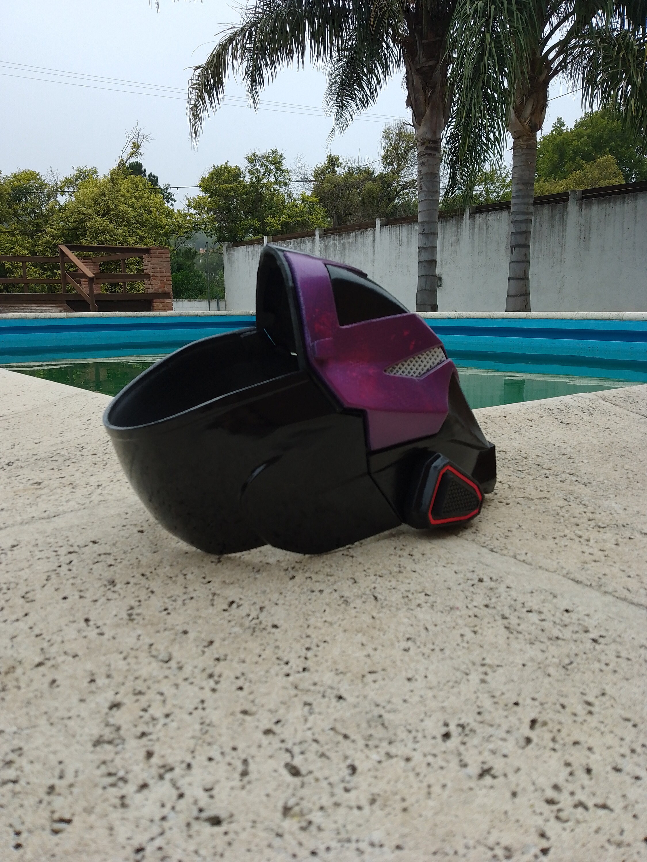 The Prowler Miles Morales Helmet Spiderman Across the Spiderverse - Etsy
