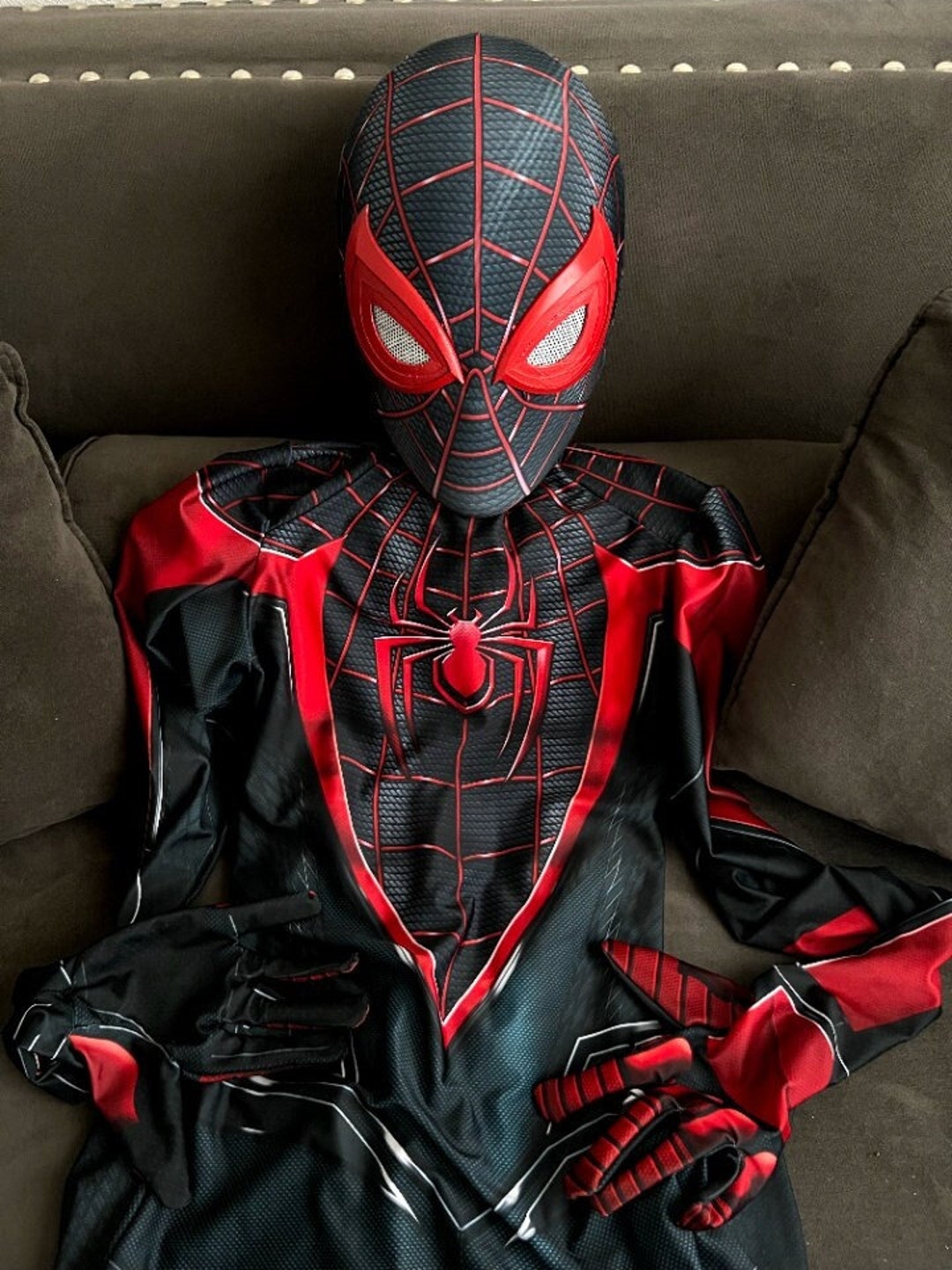 Spiderman Miles Morales PS5 Suit - Etsy