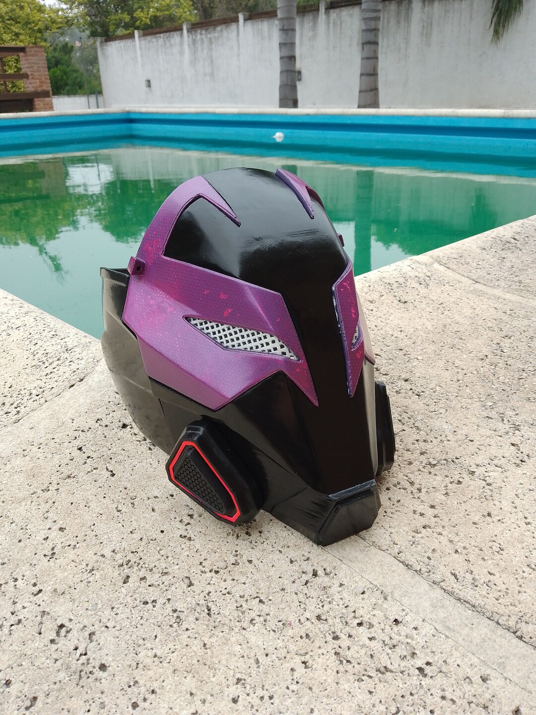 The Prowler Miles Morales Helmet Spiderman Across the Spiderverse - Etsy
